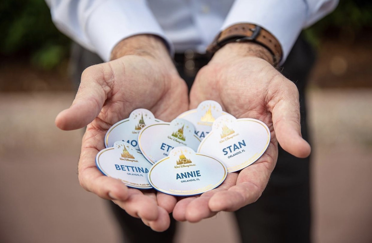 FIRST LOOK: 50th Anniversary Cast Member Name Tags - Visions of Magic